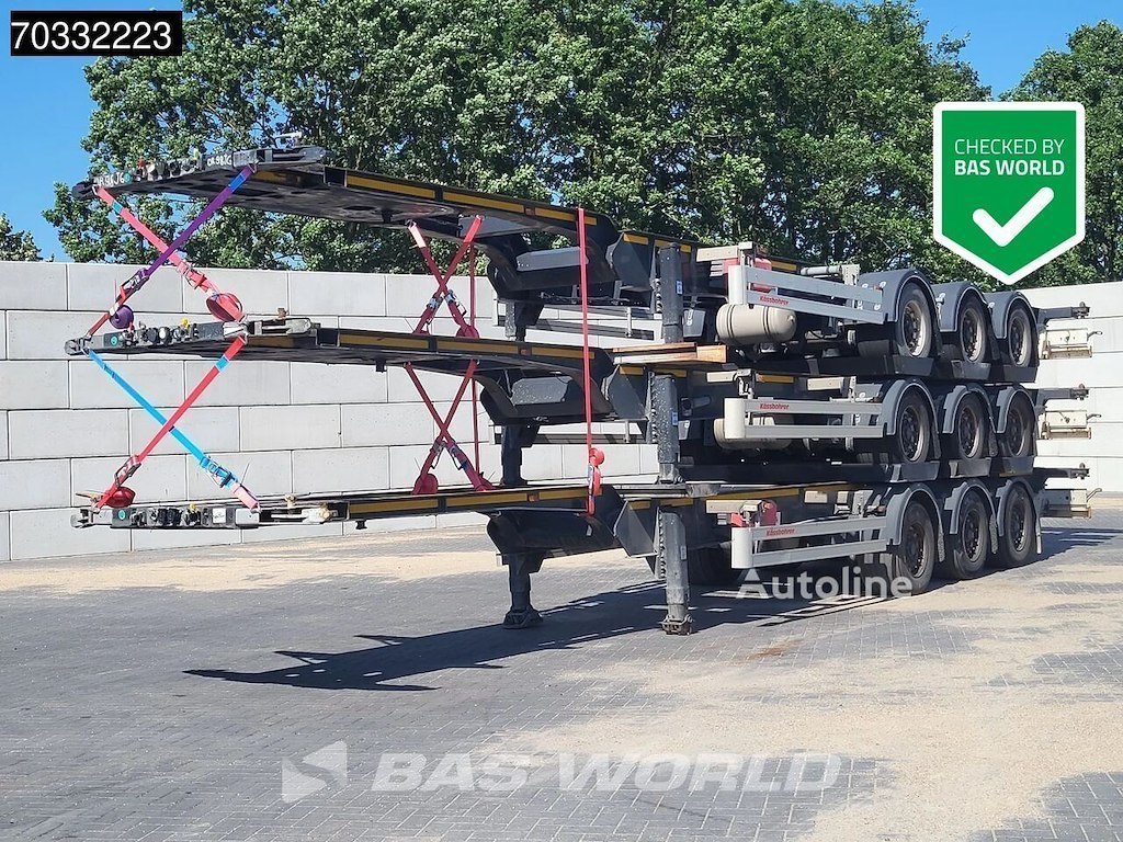 Kässbohrer CS APK 09/26 40ft 45ft Lift Axle poluprikolica za prevoz kontejnera