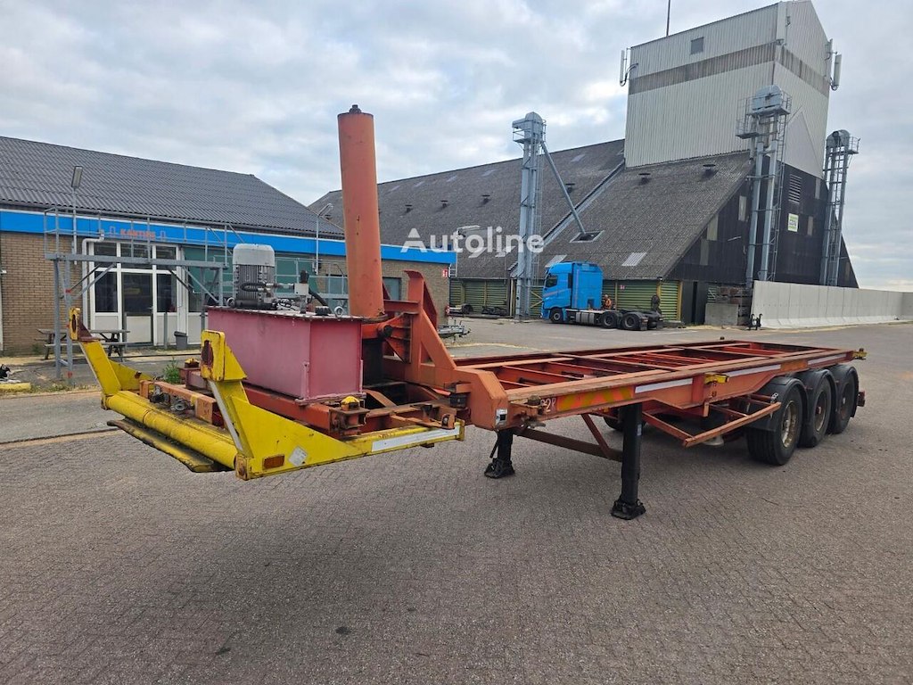 Format SAF- Disc Format 3-axle container chassis - SAF axles - Drum bra poluprikolica za prevoz kontejnera