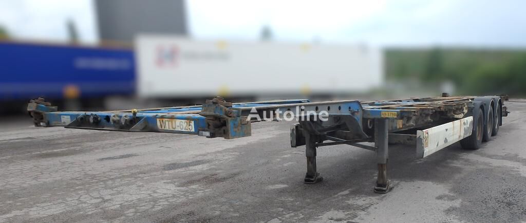 Krone Trailer Chassis Gooseneck 2x 20', 30', 40' and 45' poluprikolica za prevoz kontejnera
(491796)