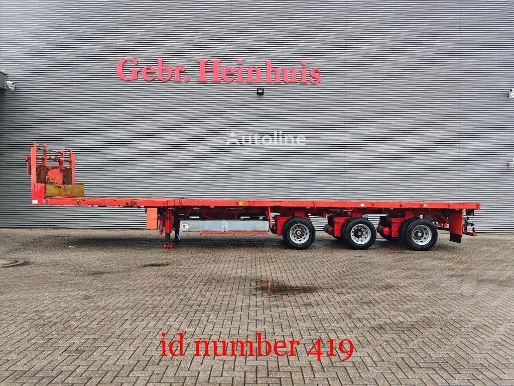 Nooteboom OVB-48-VV Powersteering 15.4 Meter Extandable! poluprikolica platforma