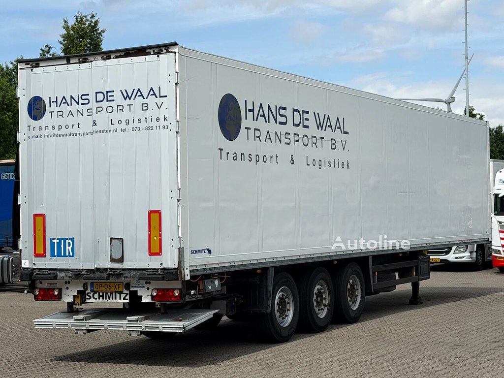 Schmitz Cargobull SKO24 Closed Box / Rotos-Disc / Laadklep furgon poluprikolica