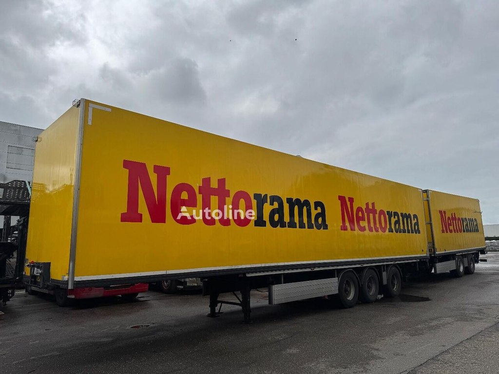 Van Eck UT-3BI LZV 3 AXLE BPW - LAST AXLE STEERING + VAN ECK TRAILER 2 A furgon poluprikolica