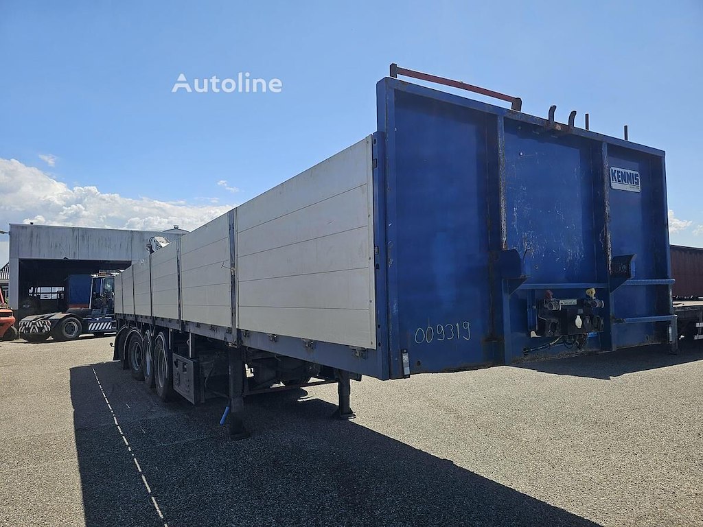 Pacton t4-001 / 4 AXLE TRAILER /2 LIFT AXLES /2 STEERING AXLES/ INCL CR poluprikolica sa ravnom platformom