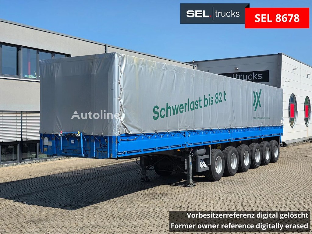 Lück SPC 80/6 poluprikolica s ceradom