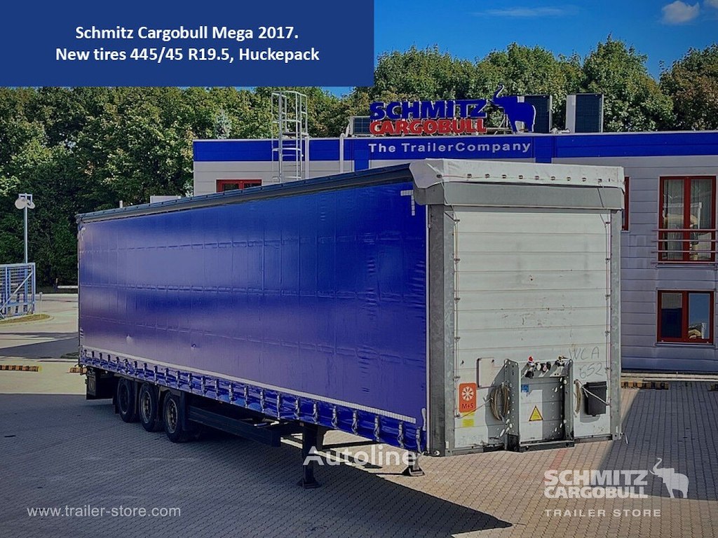 Schmitz Cargobull Curtainsider Mega poluprikolica s ceradom