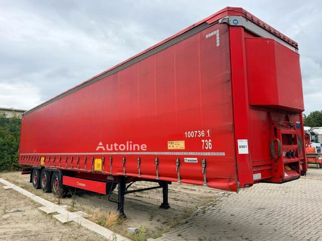 Krone Standard Plane 2019 3 BWP Achsen Paper Line poluprikolica s ceradom