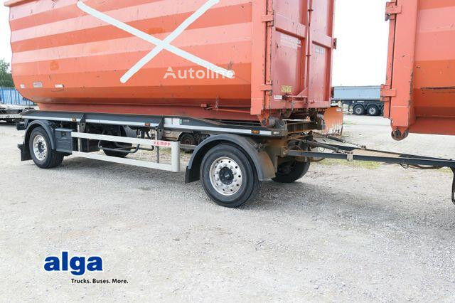 Schmitz Cargobull PA18, Außenroller, Alu-Felgen, 7m Behälter prikolica za kontejnere