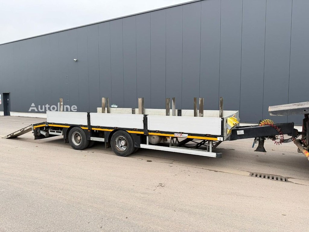Faymonville MAX Trailer 2-AXES LOWLOADER 21T - ALU RAMPS - SAF AXLES - AIR S prikolica sa niskom platformom