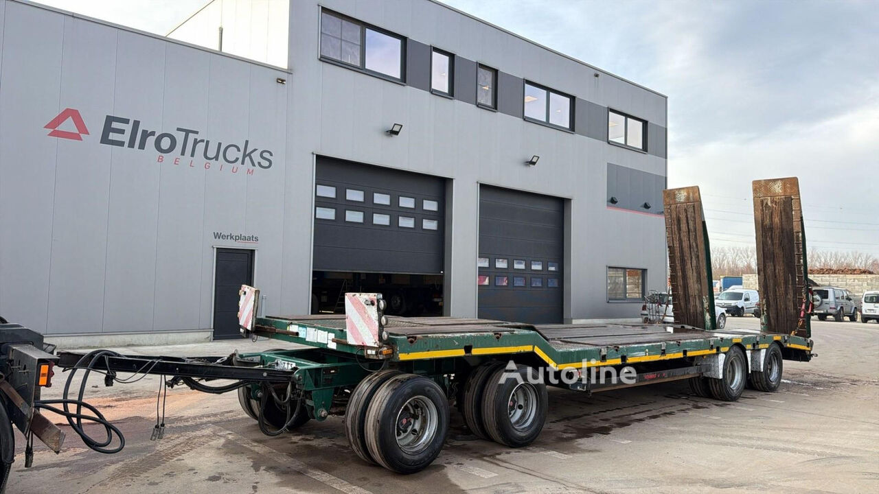 Schwarzmüller T4 G01VBN1 (40.000 KG / BLATGEFEDERT / VERBR AUF 3M / STEEL SUS prikolica sa niskom platformom