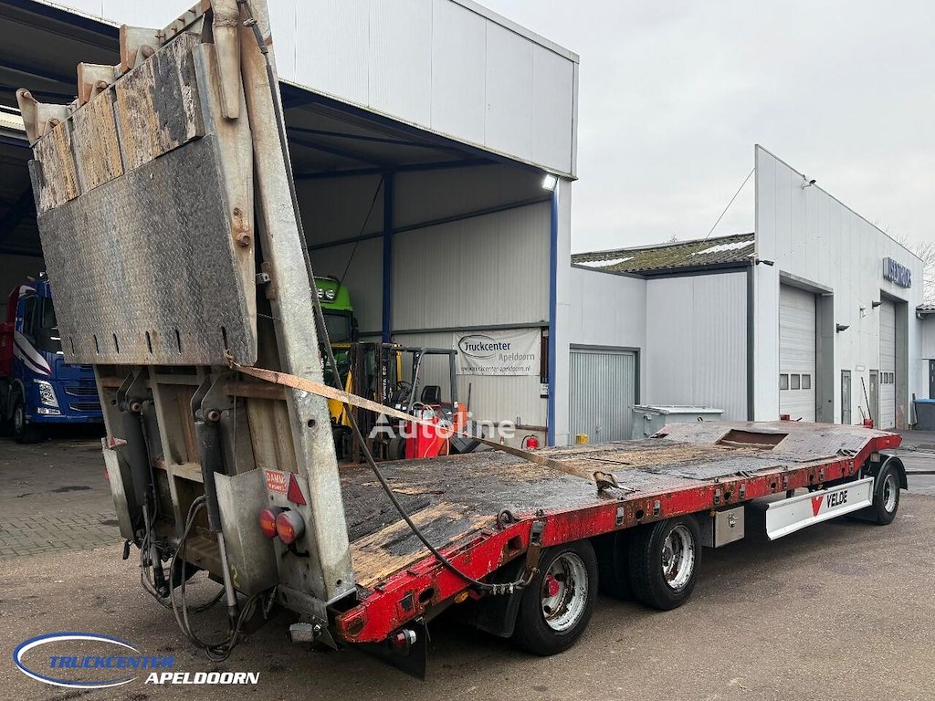 Damm SL 28M Leaf sprung, loading ramp, BPW drum brakes prikolica sa niskom platformom