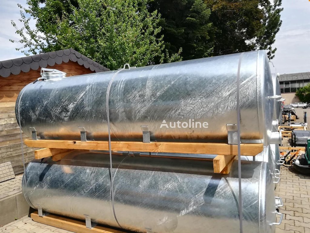 Novi Keine Angabe 3000L WASSERFASS MIT HOLZKUFEN rezervoar za vodu