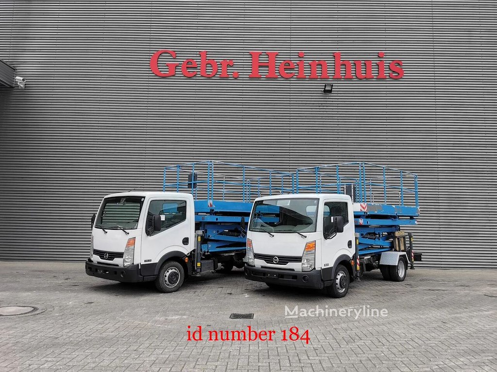 Nissan Cabstar 35.13 - Weiss SF 10 - 400 KG Capacity - Tunnel/Airplane utovarivač kontejnera i paleta
