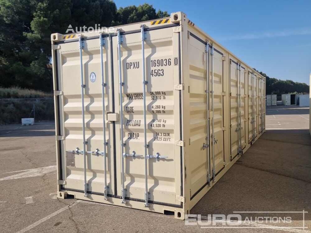 Prodaje se One Side 4 Doors, One End Door kontejner 40 stopa na aukciji