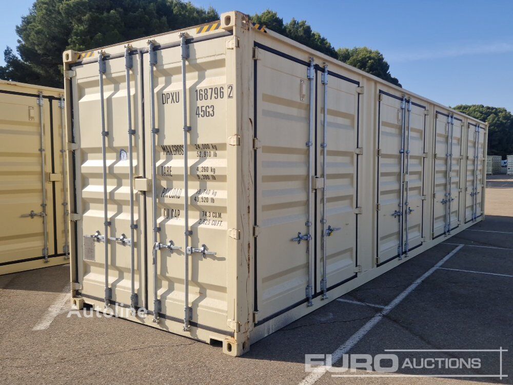Prodaje se One Side 4 Doors, One End Door kontejner 40 stopa na aukciji