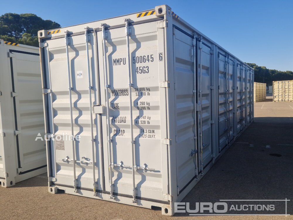 Prodaje se 40' HQ Storage Container, One Side, Multi-Door, 4 Doors kontejner 40 stopa na aukciji