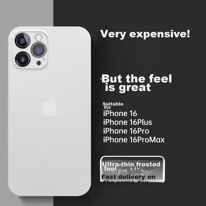Divi Maska za mobilni telefon iPhone 16 Pro, Bela