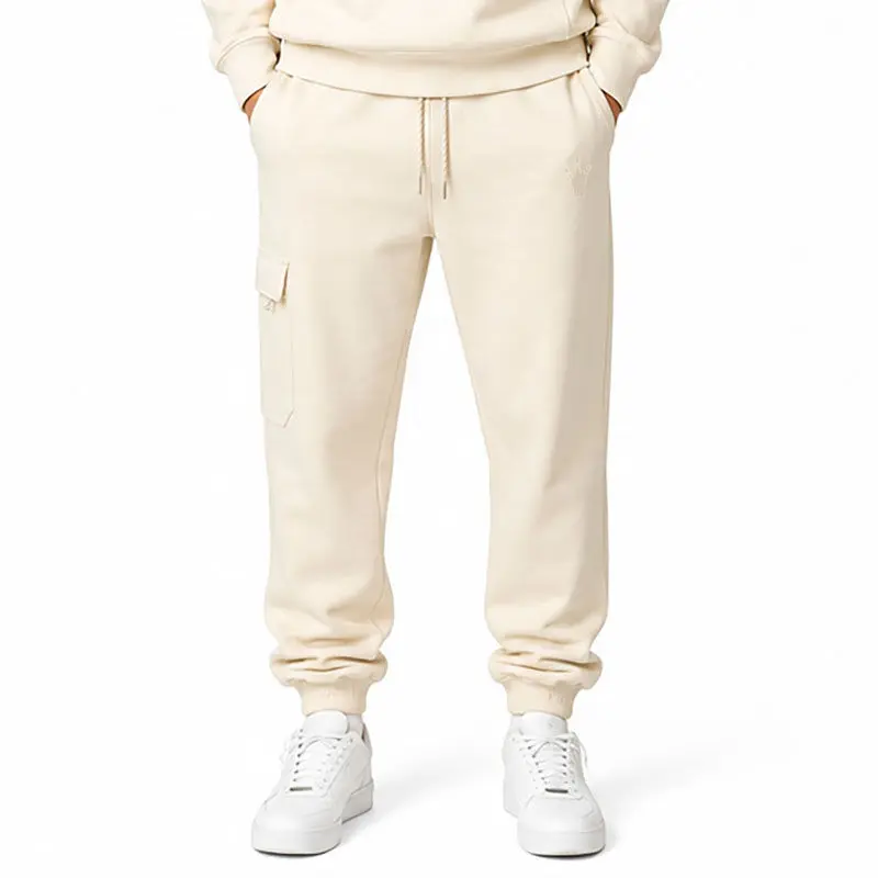 361 Degrees Muški donji deo trenerke Knit Pants Jokić, Svetloroze