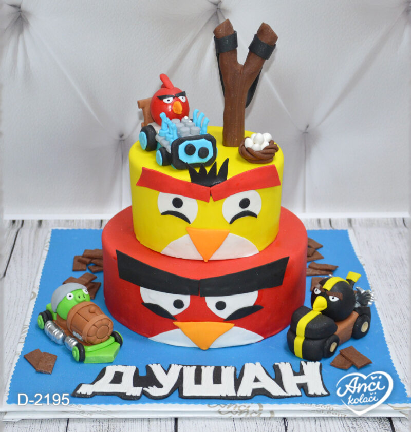 Angry Birds on road