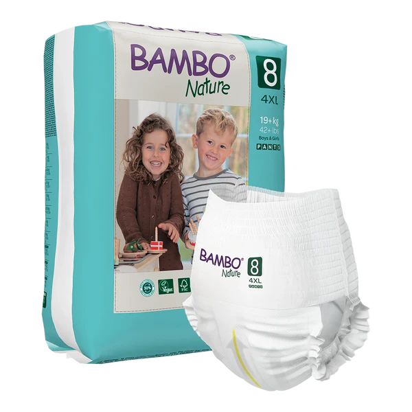Bambo Nature pelene gaćice malo pakovanje veličina 8, 19+ kg, 16 kom