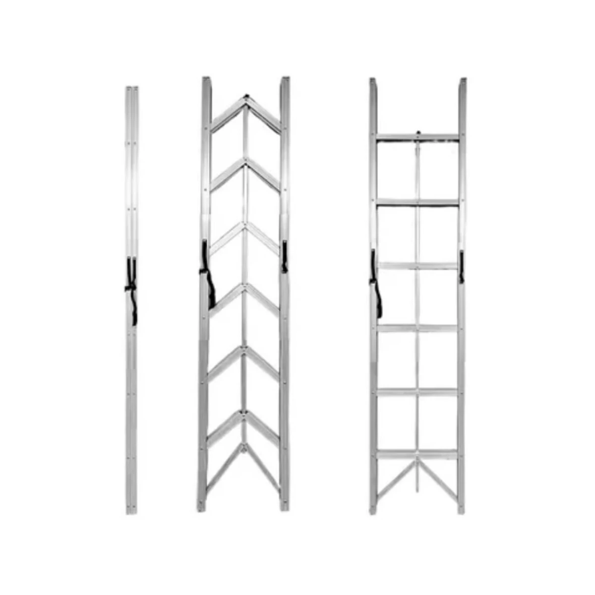 SuperStep Sklopive Štapne Alu Merdevine 206cm 6 Gazišta