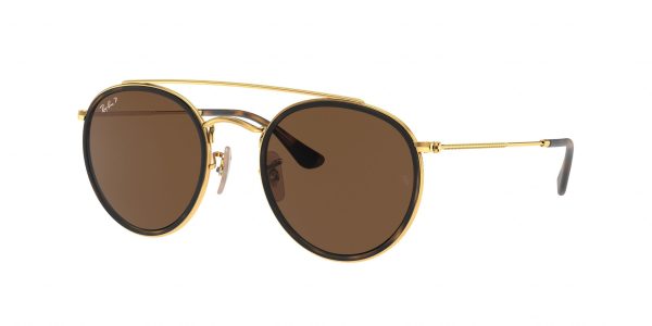 RAY-BAN Sunčane naočare 0RB3647N 001/5751 ROUND DOUBLE BRIDGE POLARIZOVANE