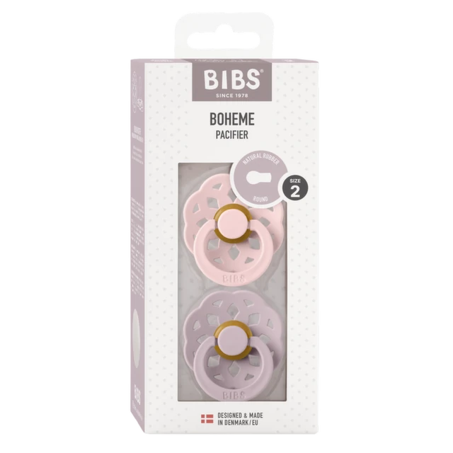 BIBS varalica BOHEME Blossom & Dusky Lilac 6-18 meseci, 2 komada