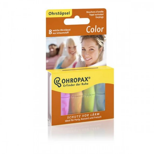 Color Čepovi za uši, 8 komada