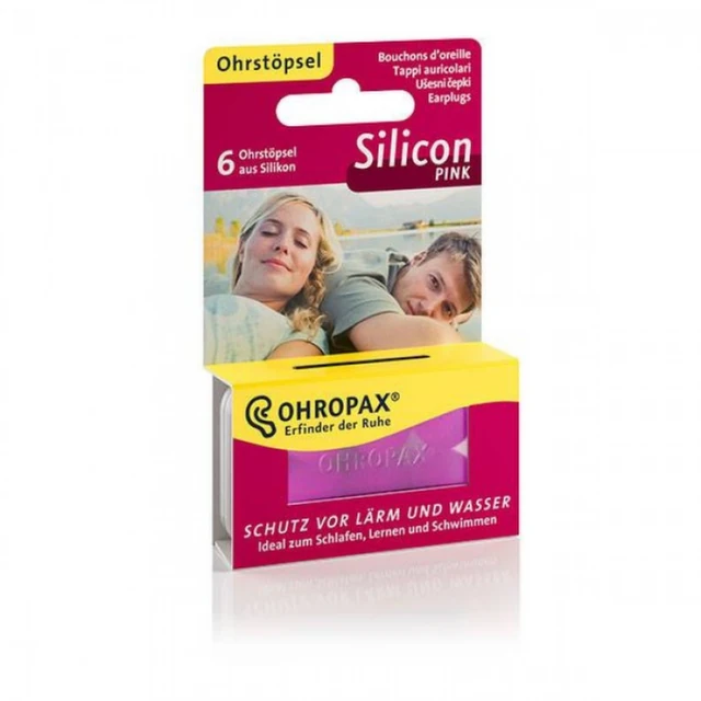 OHROPAX Silicon čepovi za uši, 6 komada