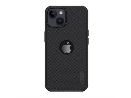 Nillkin Super Frost Pro za iPhone 15 (6.1) crna (logo cut)
