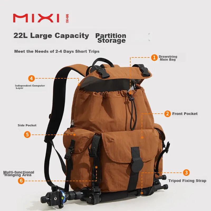 Mixi Torba za laptop, Braon