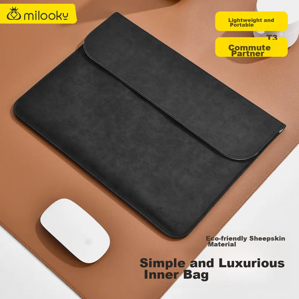 Milooky Torba za laptop, Crna