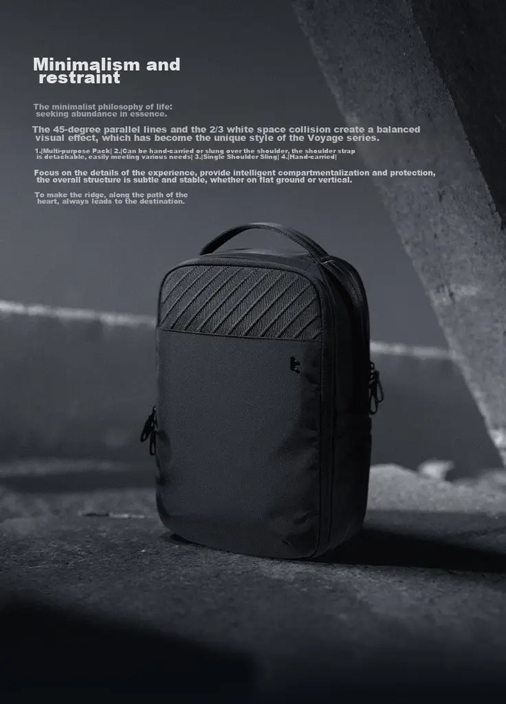 Tomtoc Torba za laptop, Crna