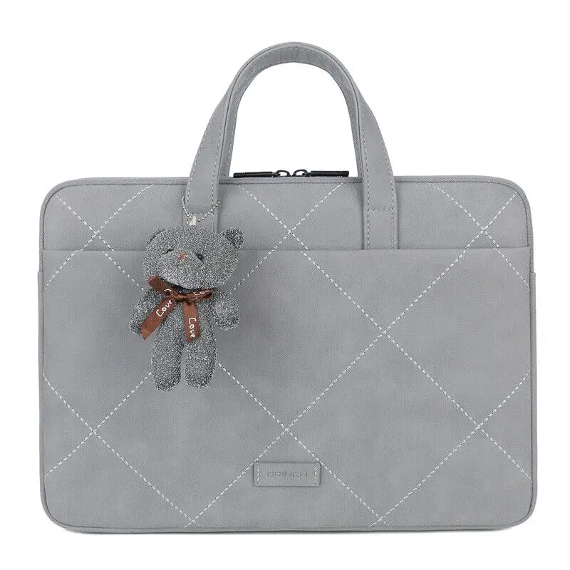 Brinch Torba za laptop, Srebrno-siva
