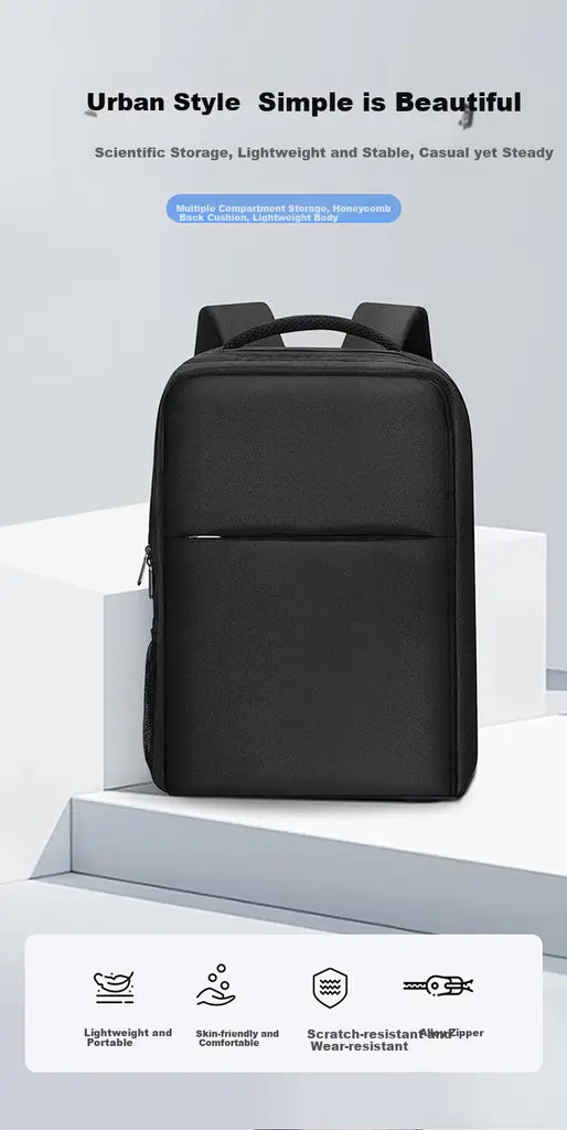 Bubm Torba za laptop, Crna