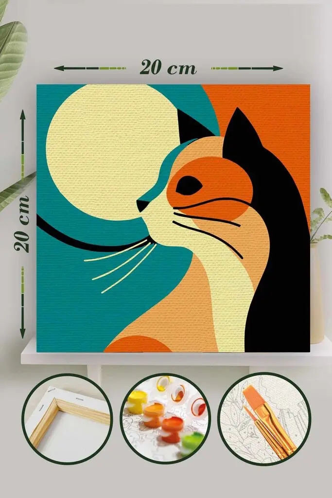 Evila Originals Set za slikanje sa zategnutim platnom