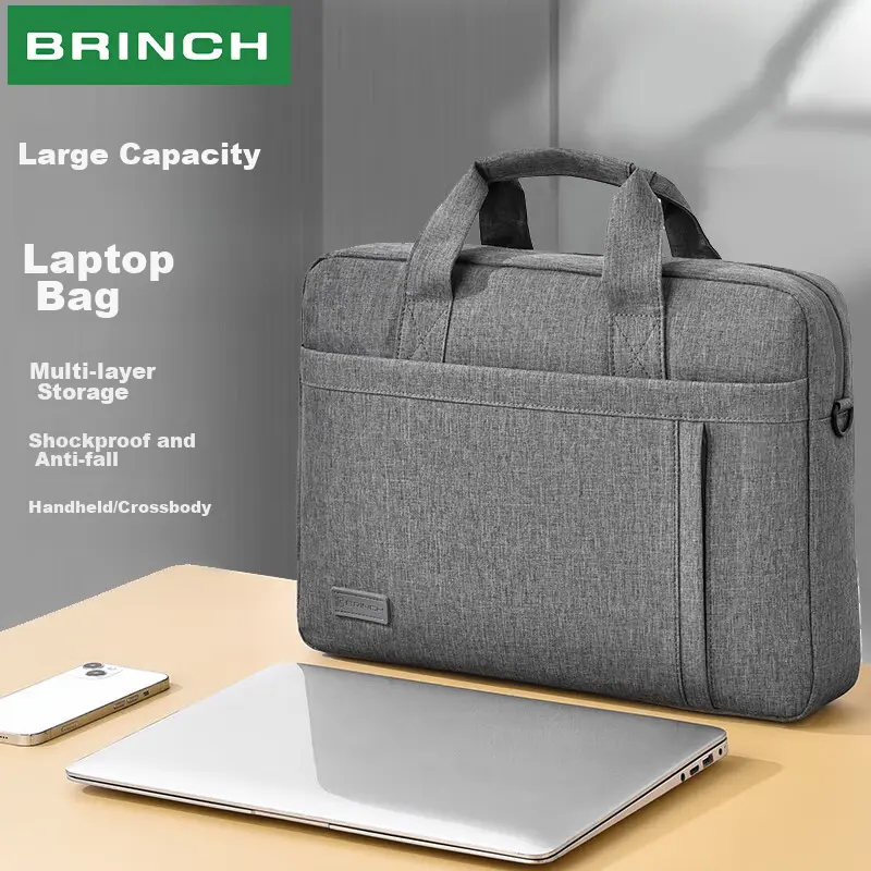 Brinch Torba za laptop, Tamnosiva