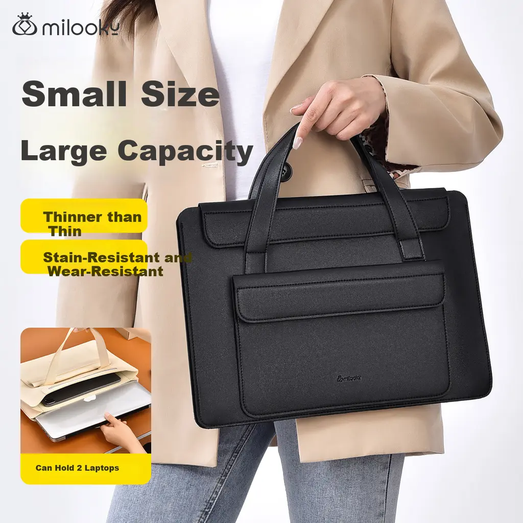 Milooky Torba za laptop, Crna