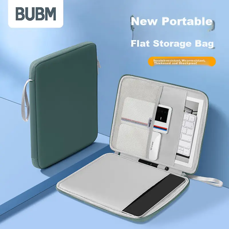 Bubm Torba za laptop, Zelena
