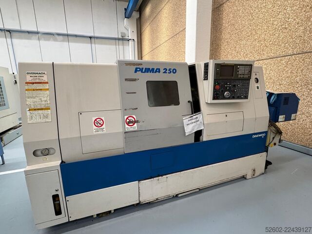 CNC strug
DAEWOO PUMA 250B