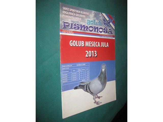 Golub pismonoša 2013. broj 3