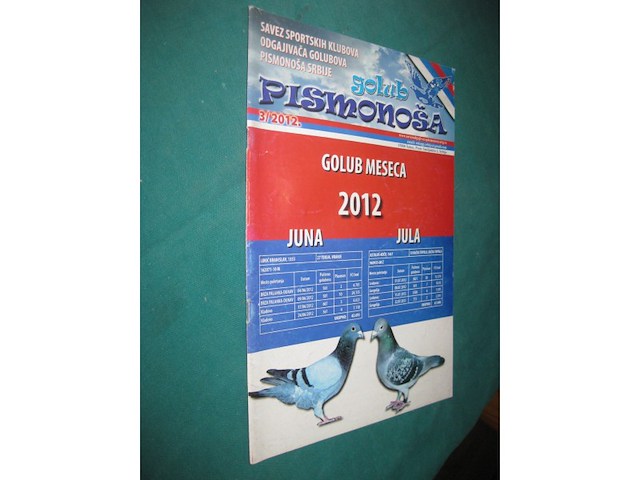 Golub pismonoša 2012. broj 3