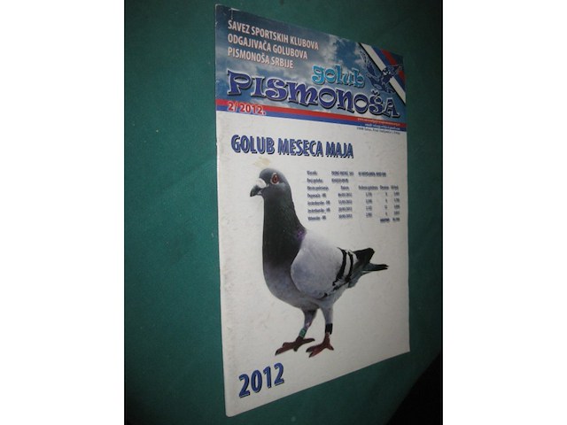 Golub pismonoša 2012. broj 2