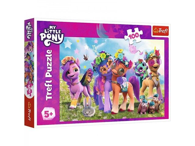 Puzzle Tref Pony, 100 delova