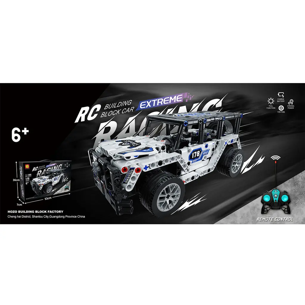 Igračka Konstrukcioni džip Bricks RC Extreme SUV