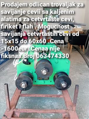 Masina trovaljak za savijanje cevi