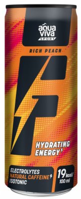 NAPITAK AQUA VIVA SPORT PEACH 0.33L