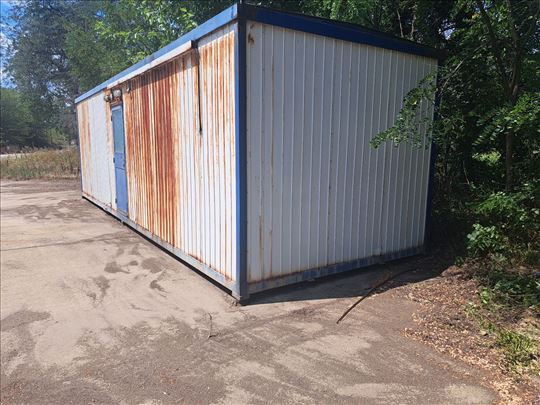 Dvosoban metalni kancelarijski kontejner