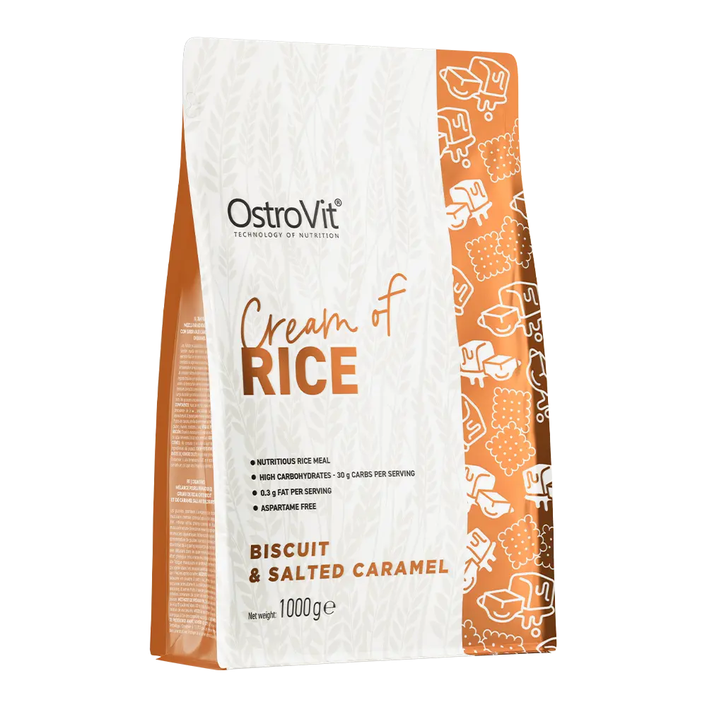 OstroVit Cream of Rice, Keks i slana karamela, 1kg