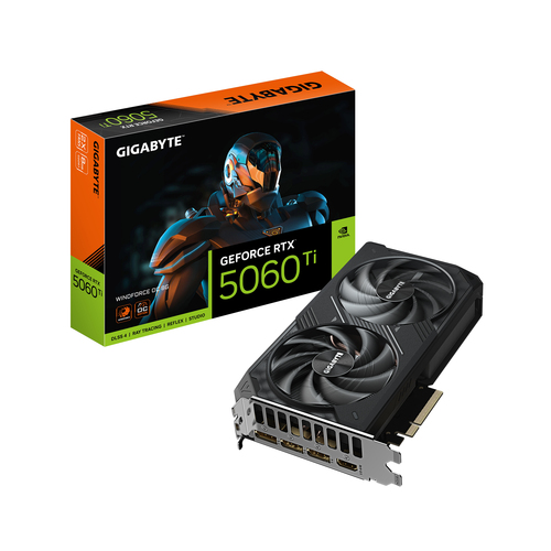 nVidia GeForce RTX 5060 Ti WINDFORCE 8GB 128bit GV-N506TWF2OC-8GD rev. 1.0 grafička karta