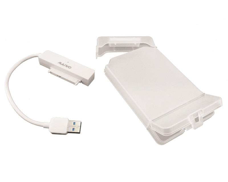 Adapter USB 3.0 to SATA za 2.5" HDD w/Protective box K104